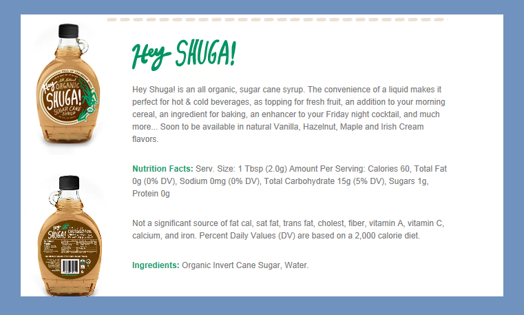 Hey (Shuga!) What’s Going On? {Giveaway} | Eating Chalk